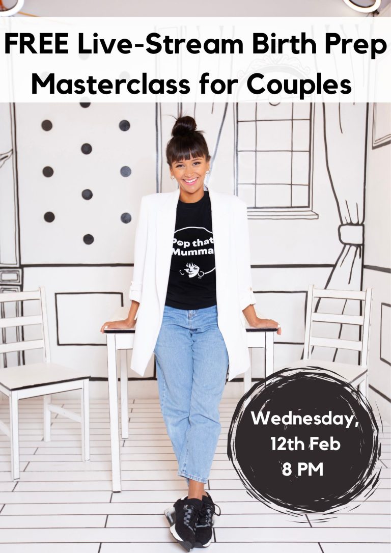 FREE Live-Stream Birth Prep Masterclass for Couples
